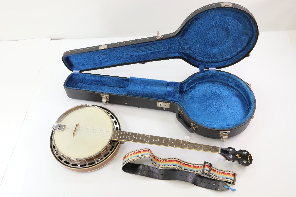 Yahoo!オークション - Tenesy テネシー バンジョー 5弦 ハードケース付...