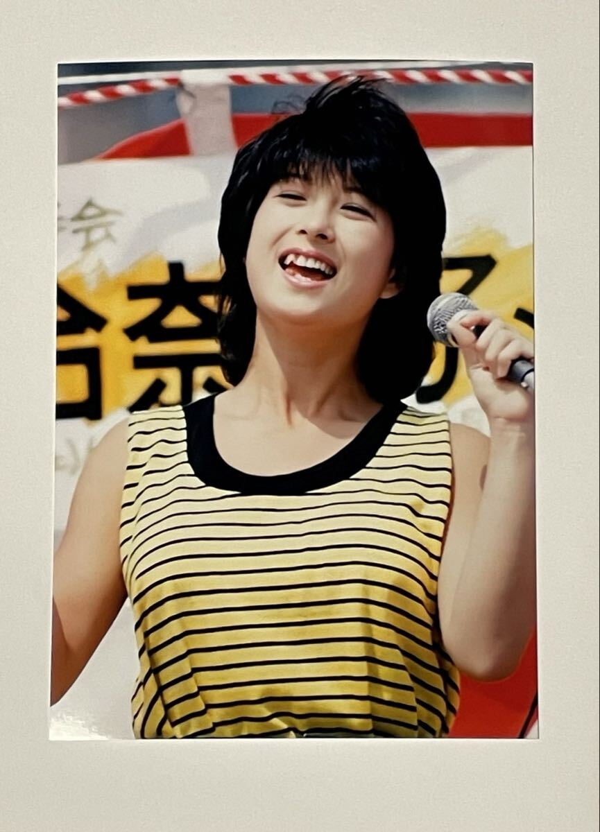 Yahoo!オークション - 河合奈保子 A4サイズ ポスター 写真 A4 アイドル...