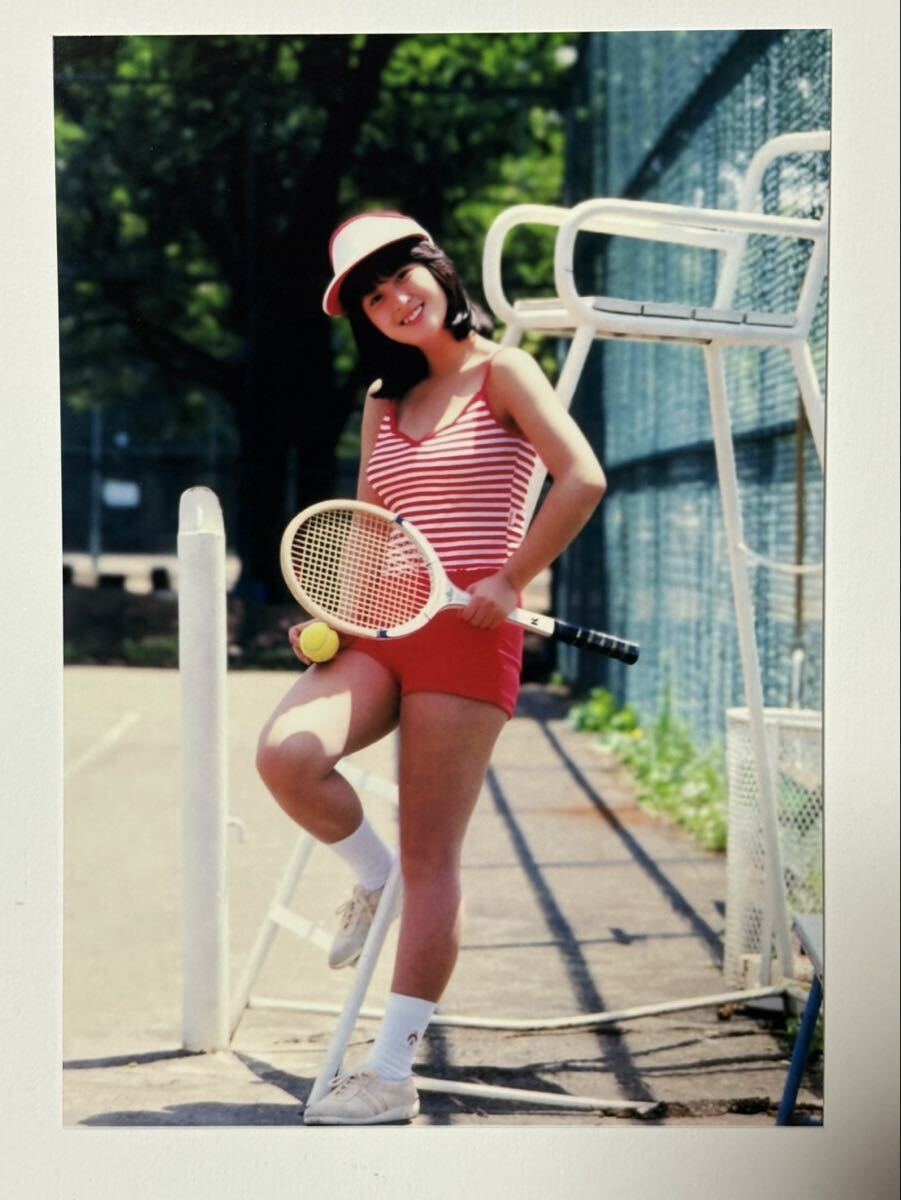 Yahoo!オークション - 河合奈保子 A4サイズ ポスター 写真 A4 アイドル...