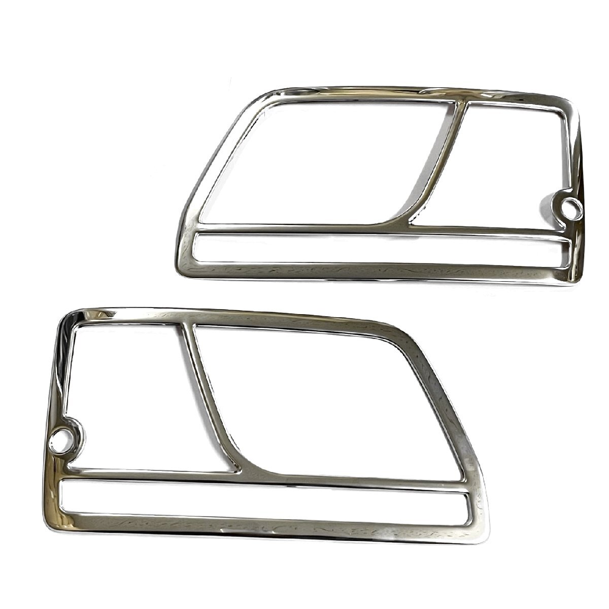 送250 POG アトレー S700V/S710V リア テールライトリング テールランプガーニッシュ ステンレスメッキ 2P テールリング TN-6473(テールライト)｜売買された ...