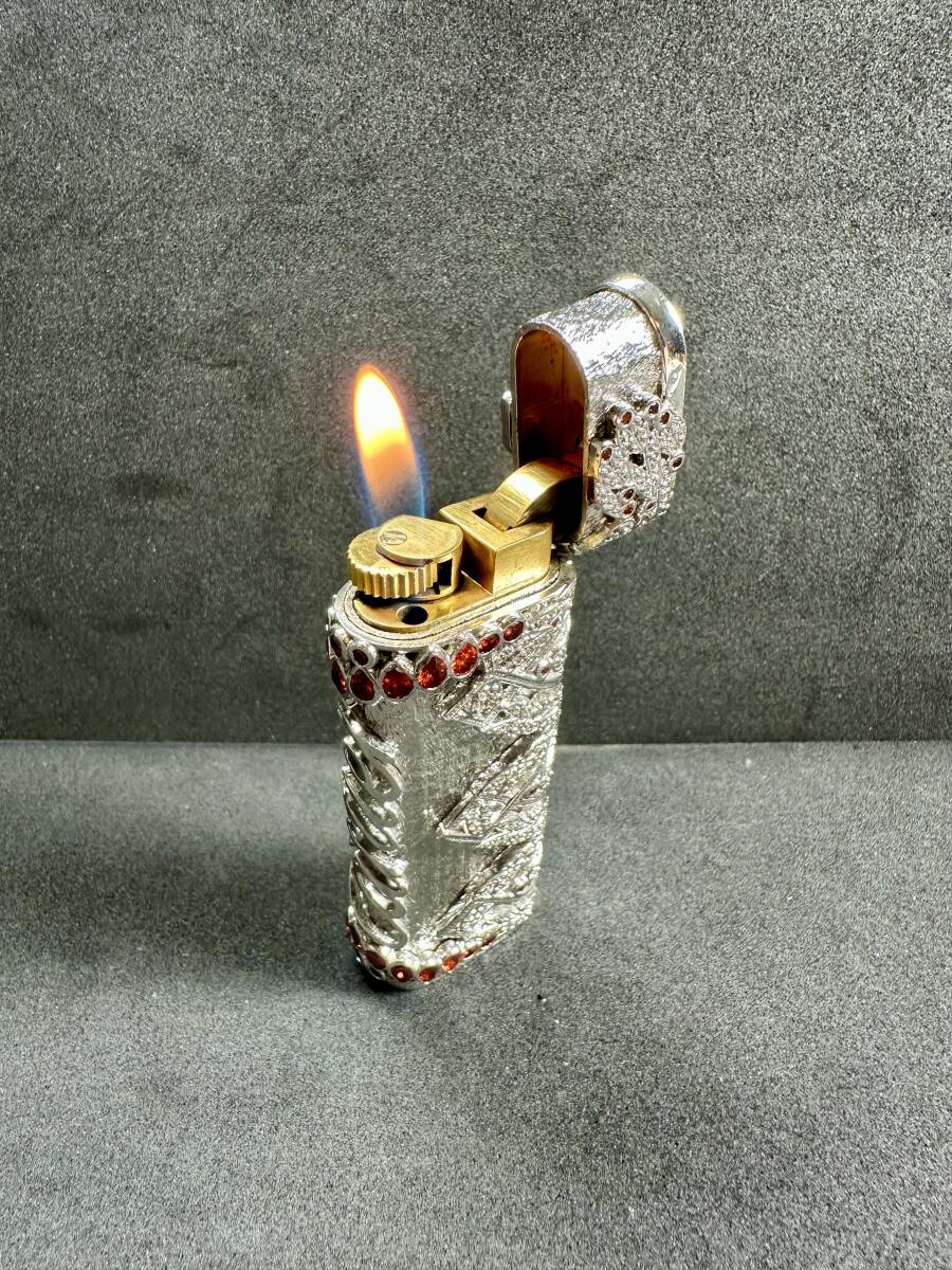 Yahoo!オークション - N48 カルティエスターリング925シルバーガスライ...