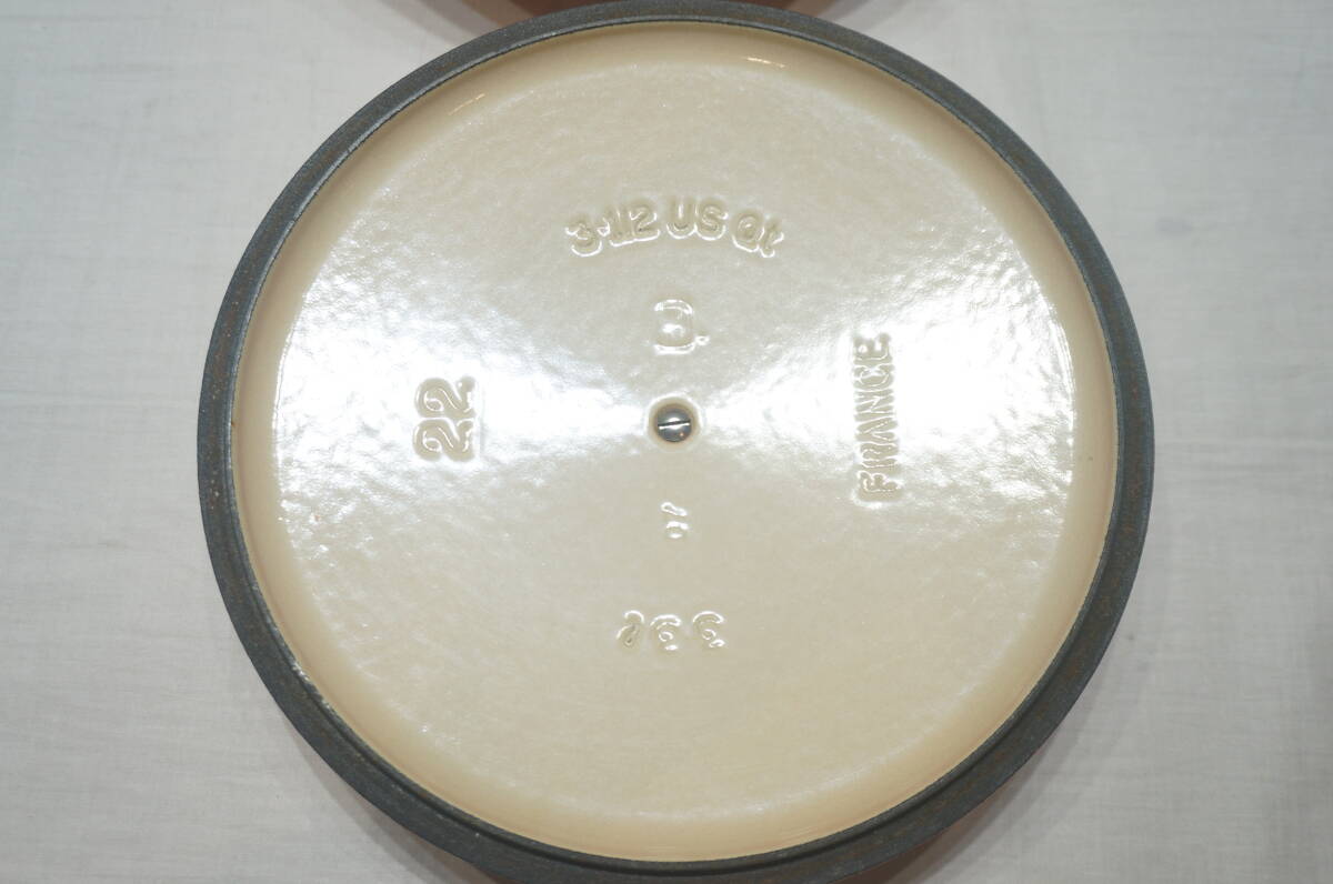 Yahoo!オークション - 【K21A】LE CREUSET ル・クルーゼ ココット ロン...