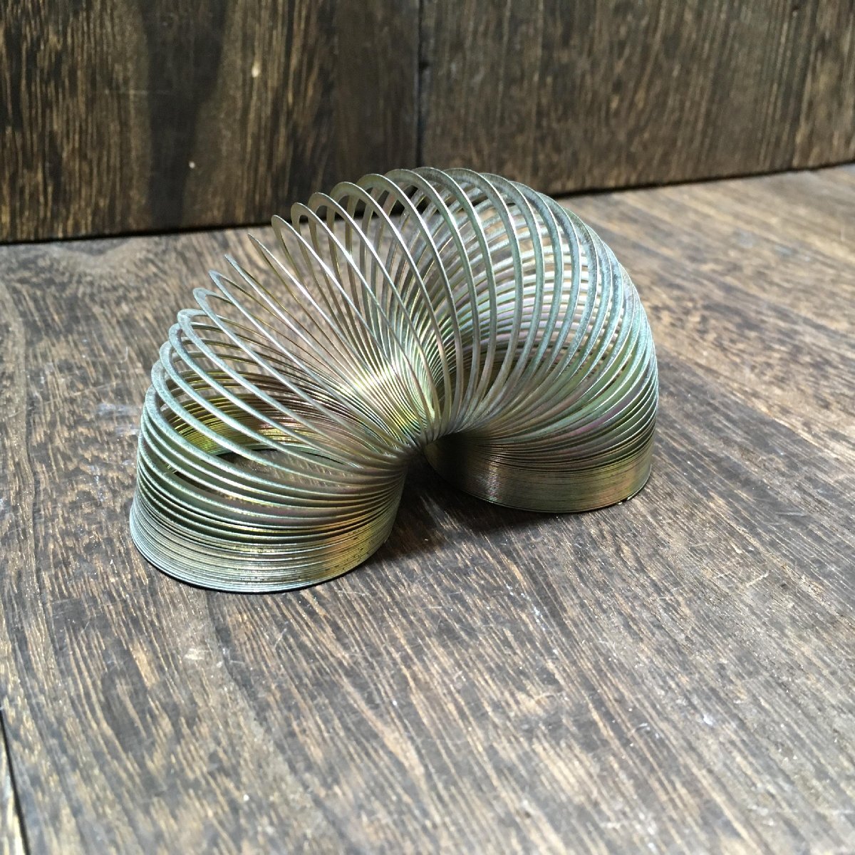 Yahoo!オークション - 昭和 レトロ Slinky スリンキー おもちゃ スプリ...