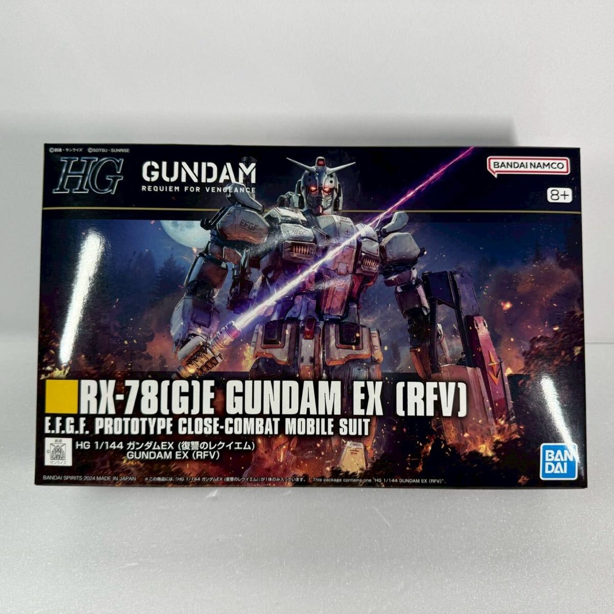Yahoo!オークション - せ-73 HG GUNDAM RX-78(G)E GUNDAM EX (RFV) 1/1...