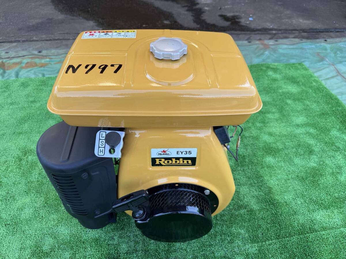 Yahoo!オークション - 静岡発 ロビン EY35 最大8.5馬力 全塗装 動作確...