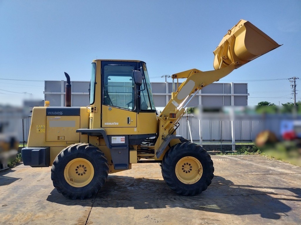 Yahoo!オークション - コマツ WA80-3 タイヤショベル 倍速 キャビン ヒ...