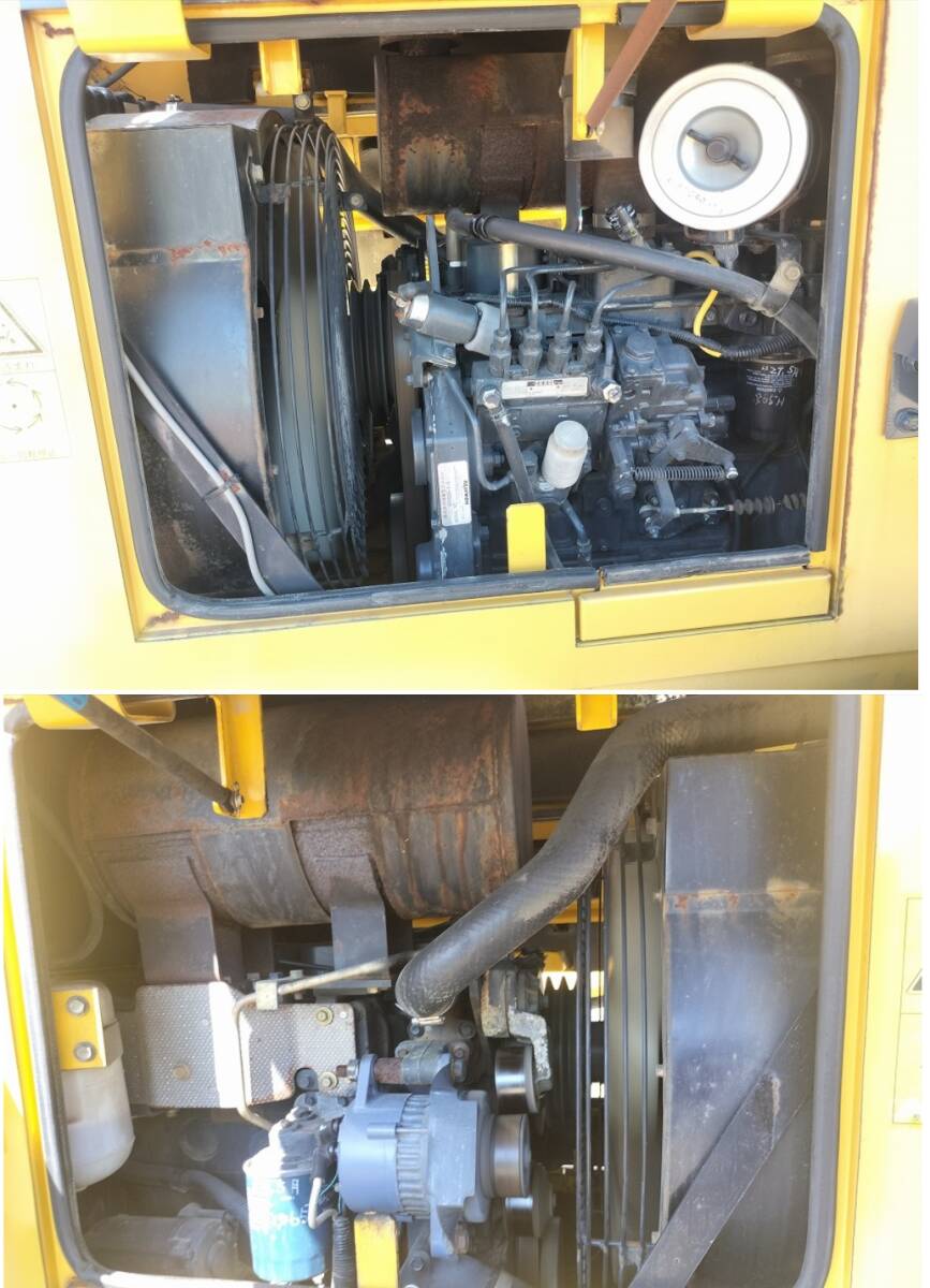 Yahoo!オークション - コマツ WA80-3 タイヤショベル 倍速 キャビン ヒ...