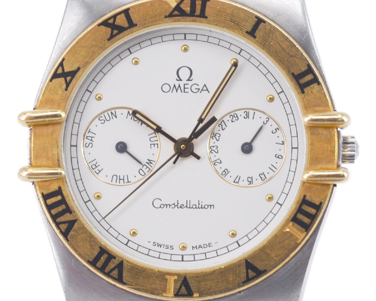 Yahoo!オークション - 【OMEGA】オメガ コンステレーション 750YG(K18)...