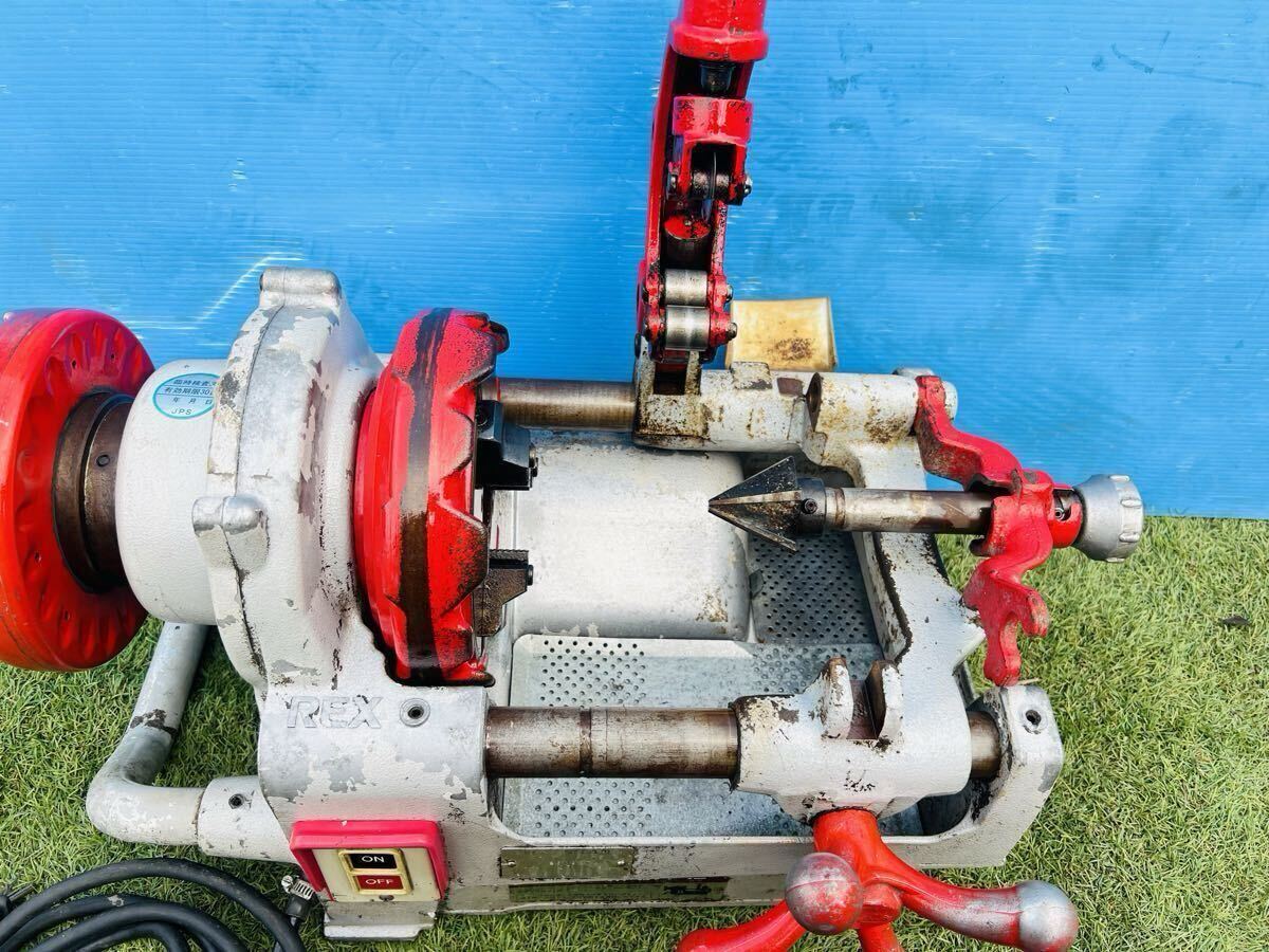 Yahoo!オークション - 【レッキス REX】 パイプマシン ねじ切り機 S50A...