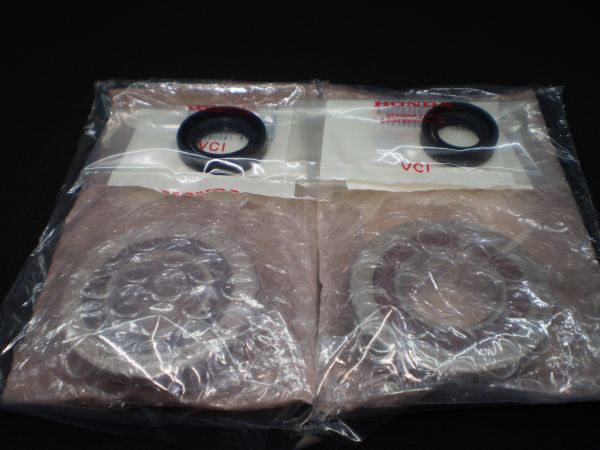 Yahoo!オークション - AF58 純正 クランク ベアリング シール セット(R...