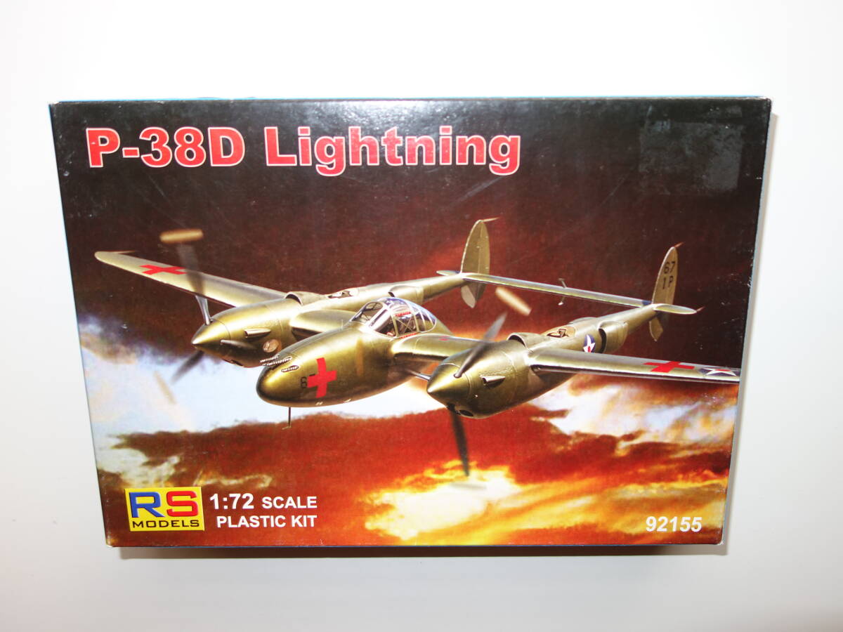 Yahoo!オークション - RSモデル 92155【P-38D ライトニング】1/72 プラ...