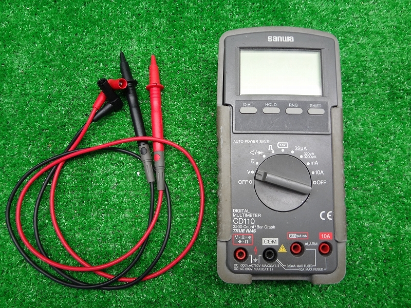 Yahoo!オークション - Kネお0406 sanwa サンワ DIGITAL MULTIMETER デ...