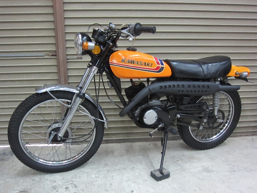 Yahoo!オークション - 希少絶版車 カワサキ 90TR トレールボス G6 ヴィ...