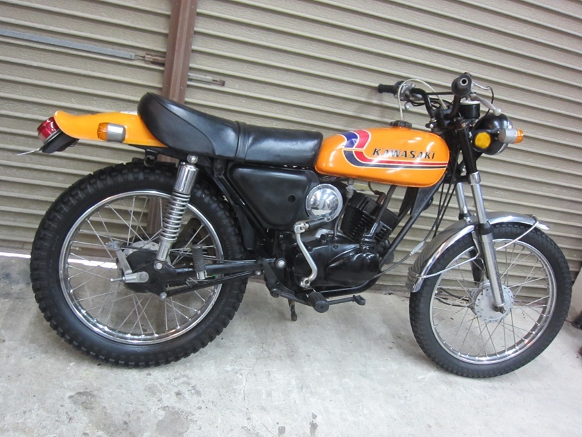 Yahoo!オークション - 希少絶版車 カワサキ 90TR トレールボス G6 ヴィ...