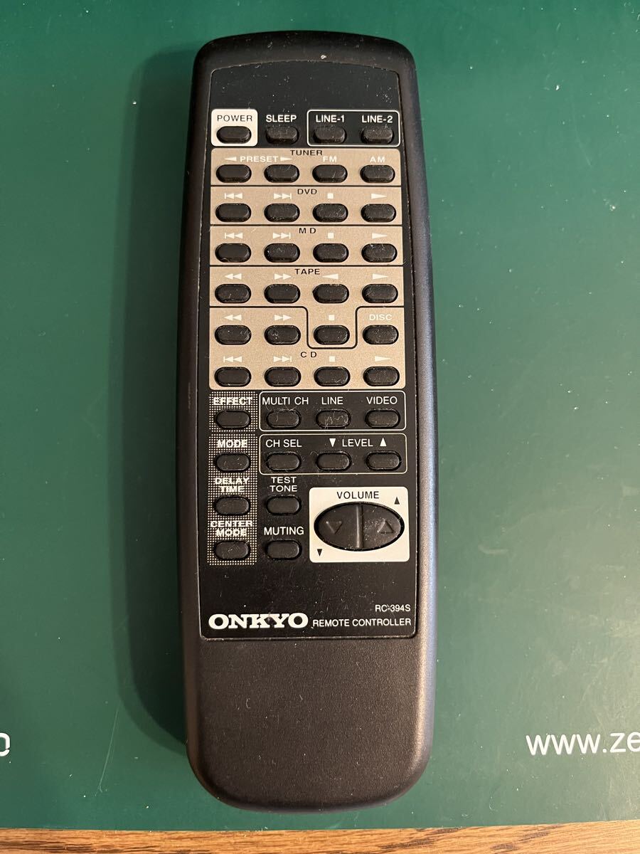 Yahoo!オークション - ONKYO オンキョー リモコン RC-394S