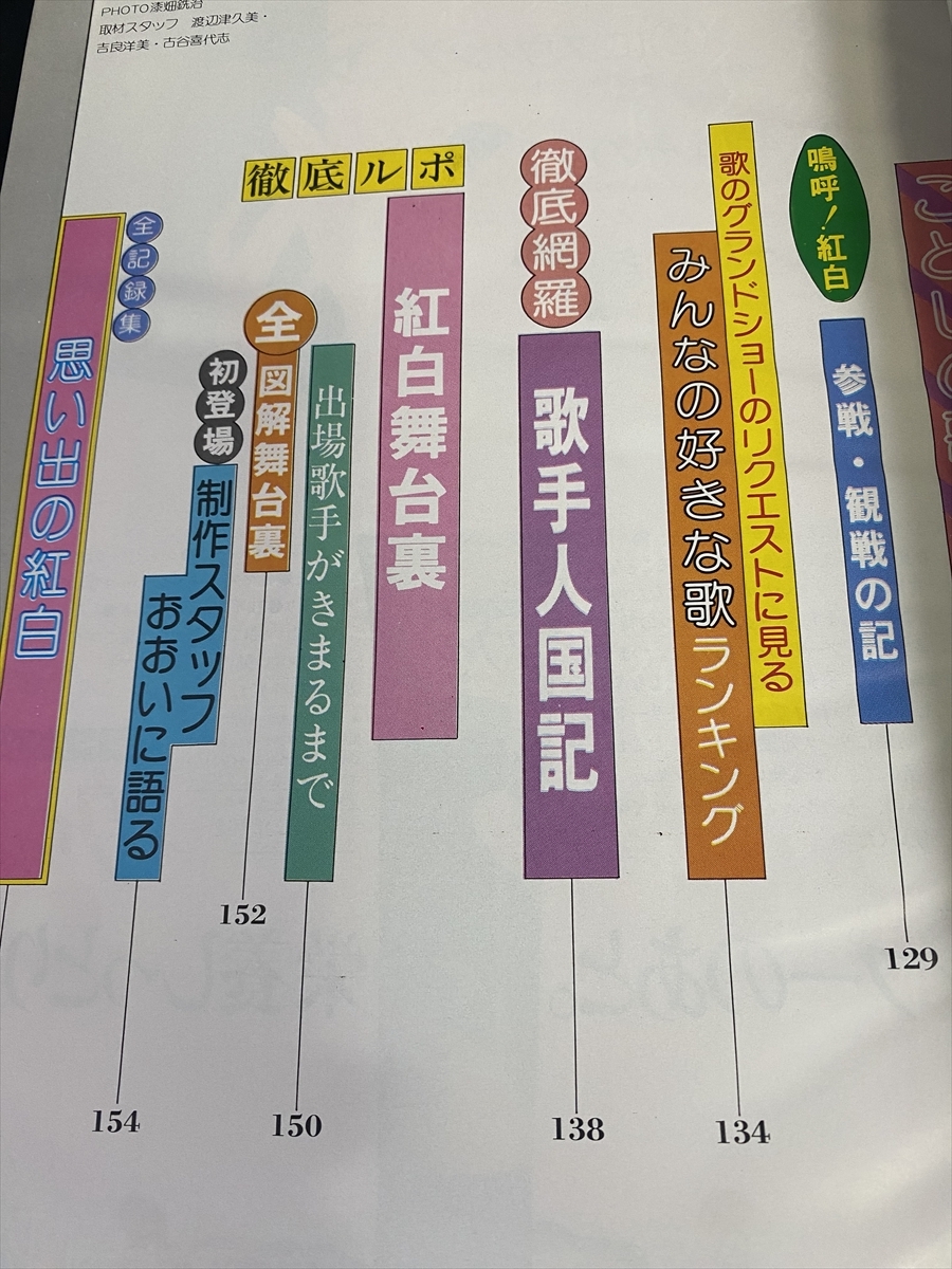 Yahoo!オークション - 別冊グラフNHK '76紅白歌合戦特集 1976年12月（...