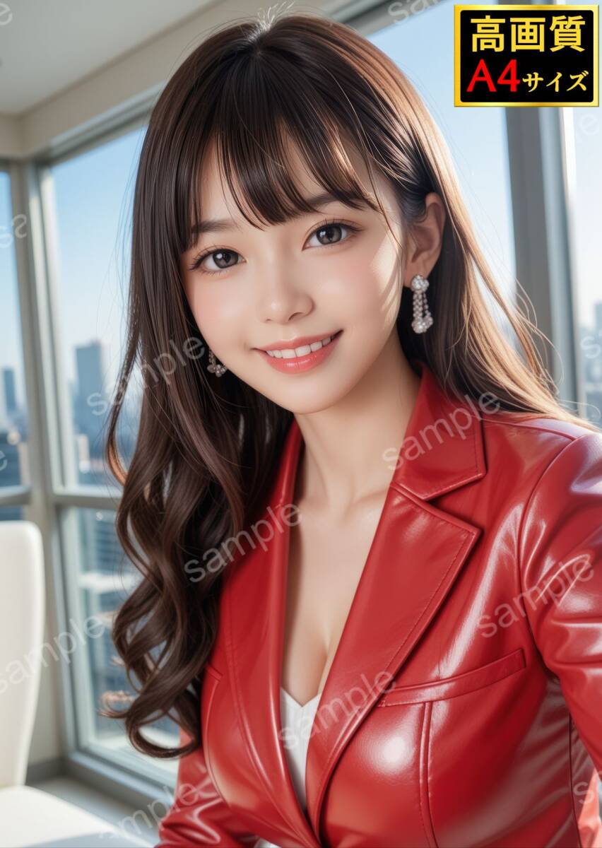 Yahoo!オークション - 沙紀 OL アート ポスター 美女 A4サイズ グラビ...