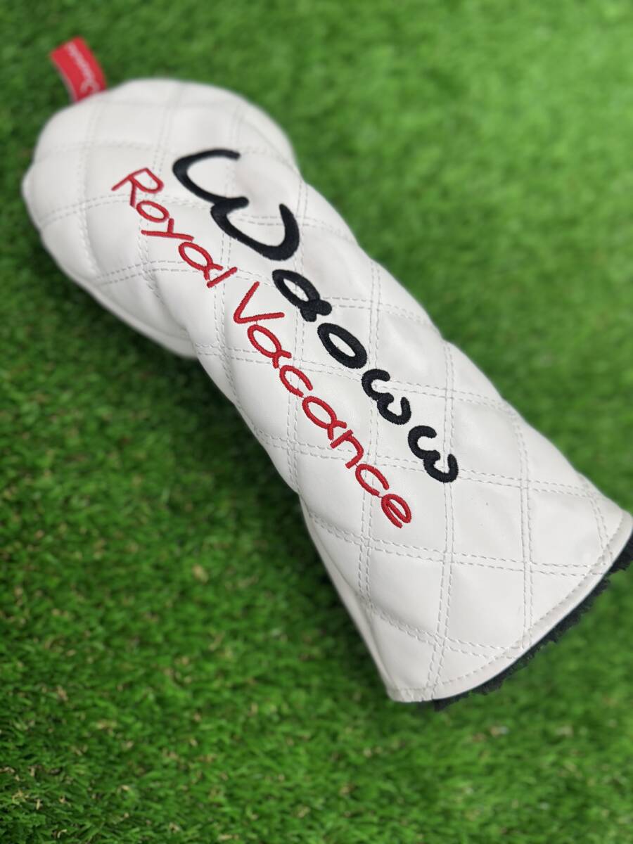 Yahoo!オークション - Waoww ワオ FWヘッドカバー ホワイト 中古美品