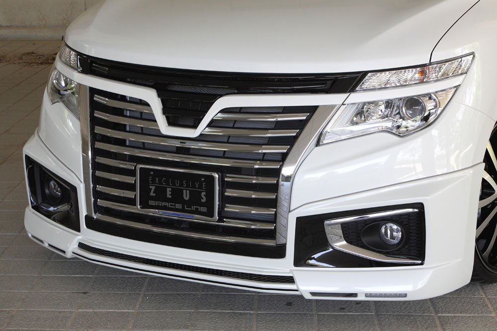 Yahoo!オークション - M'z SPEED フロントハーフスポイラー 未塗装 FRP...