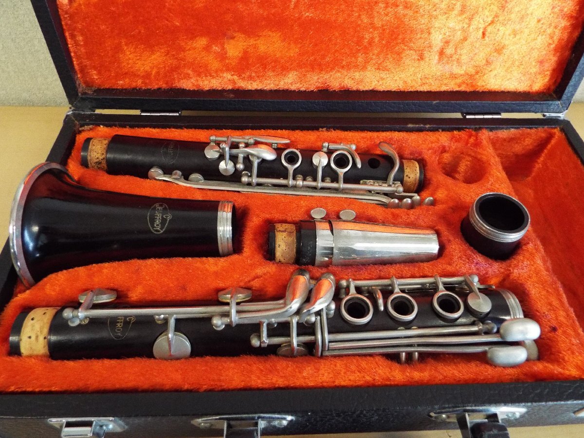 Yahoo!オークション - JEUFFROY ジェフロイ B♭クラリネット France ...