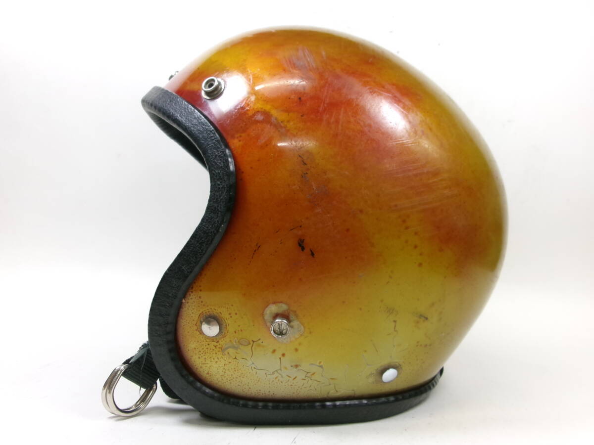 Yahoo!オークション - 70s BUCO GT ジェットヘルメット 目深加工済み M...