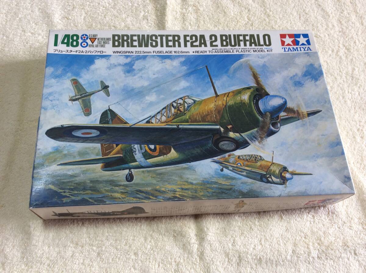 Yahoo!オークション - ブリュースター F2A－2バッファロー 1/48 タ...