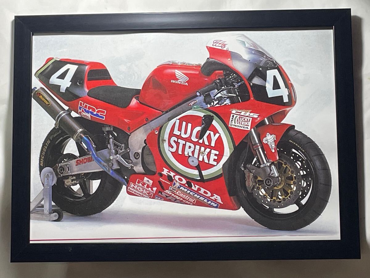 Yahoo!オークション - 「ラッキーストライク・ホンダ RVF/RC45」A4サイ...