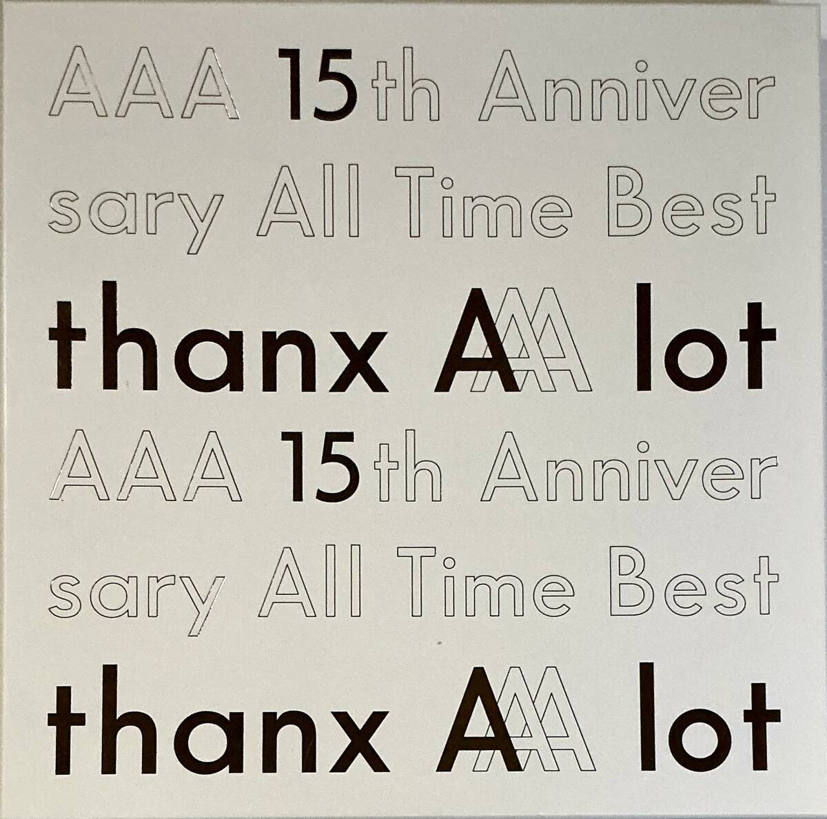 Yahoo!オークション - AAA 15th Anniversary All Time Best -thanx AA...
