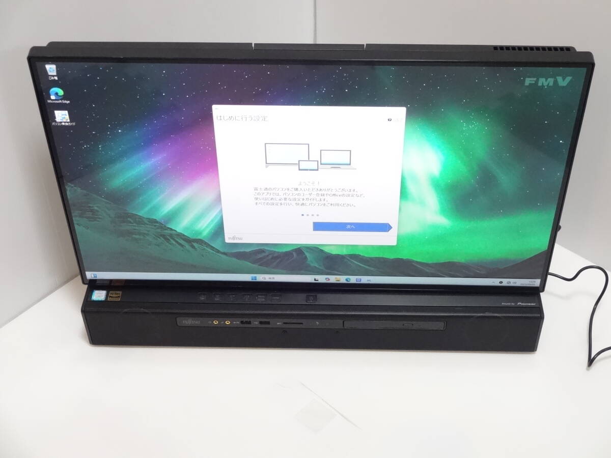 Yahoo!オークション - 富士通 ESPRIMO WF2/C3 FMVWC32FF i7-8750H/8G/1...