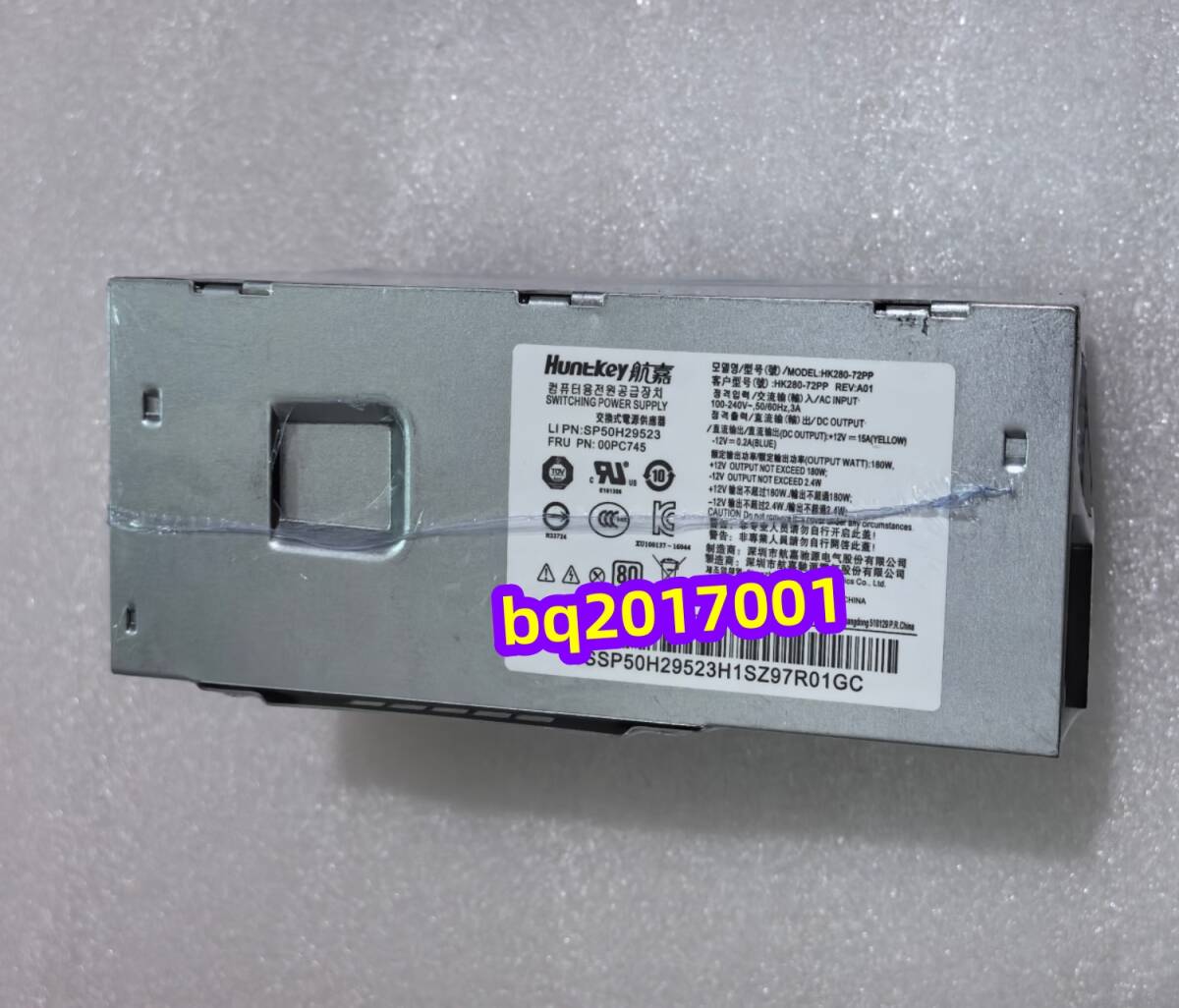 Yahoo!オークション - 380W 交換用電源ユニット PCK014 Lenovo M310 M4...