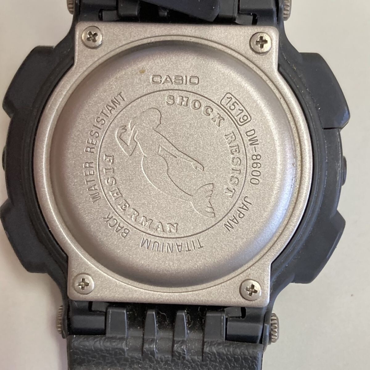 Yahoo!オークション - E312-I65-920 CASIO G-SHOCK DW-8600 FISHERMAN ...