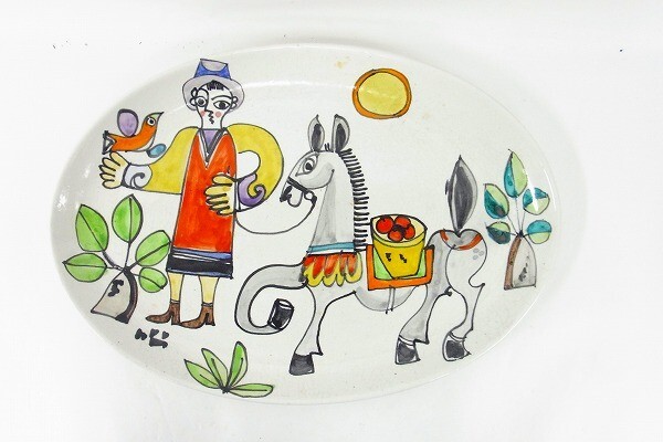 Yahoo!オークション - S291-Y40-523 DESIMONE プレート 皿 直径約38cm ...