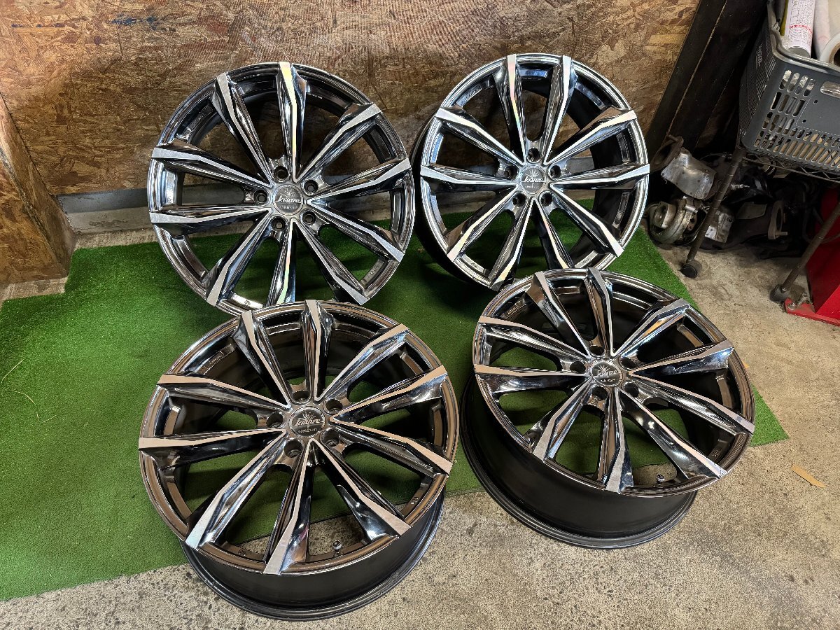 Yahoo!オークション - weds kranze GRABEN 20インチ 8.5J +48 PCD114.3...