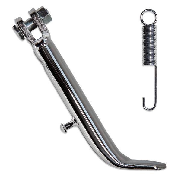 Yahoo!オークション - 【578】メッキサイドスタンド170ミリ 内掛け モ...