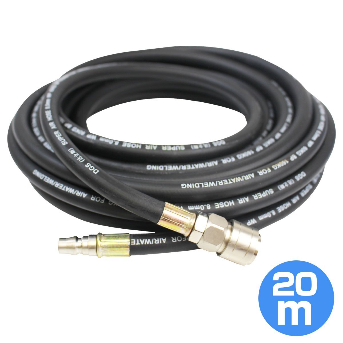 Yahoo!オークション - 『20m 業務用』高圧エアホース 20m 修理工場向け...