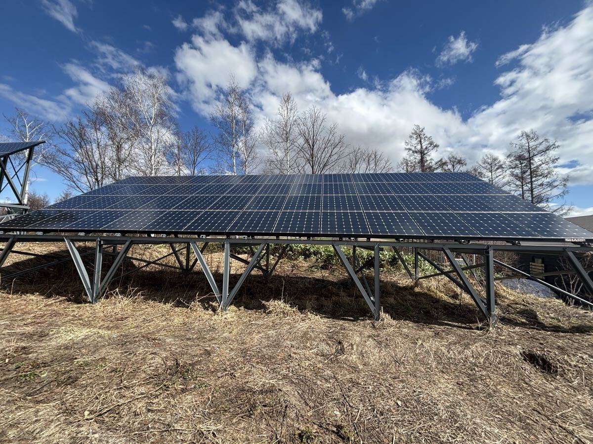 Yahoo!オークション - 北海道 引取限定 ソーラーパネル一式 20kw 架台 ...