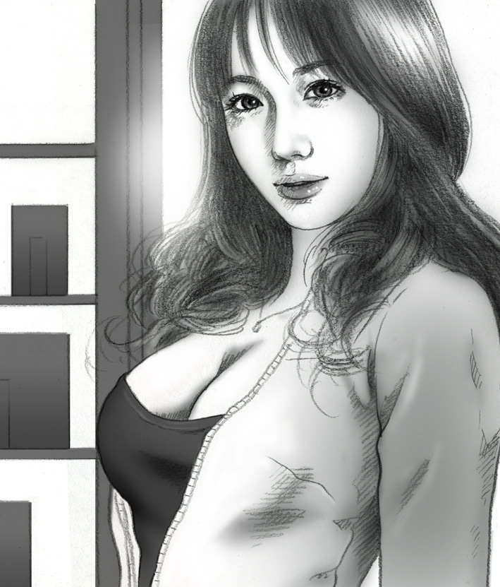 Yahoo!オークション - 妃耶八 美人画 「挿絵G-180」