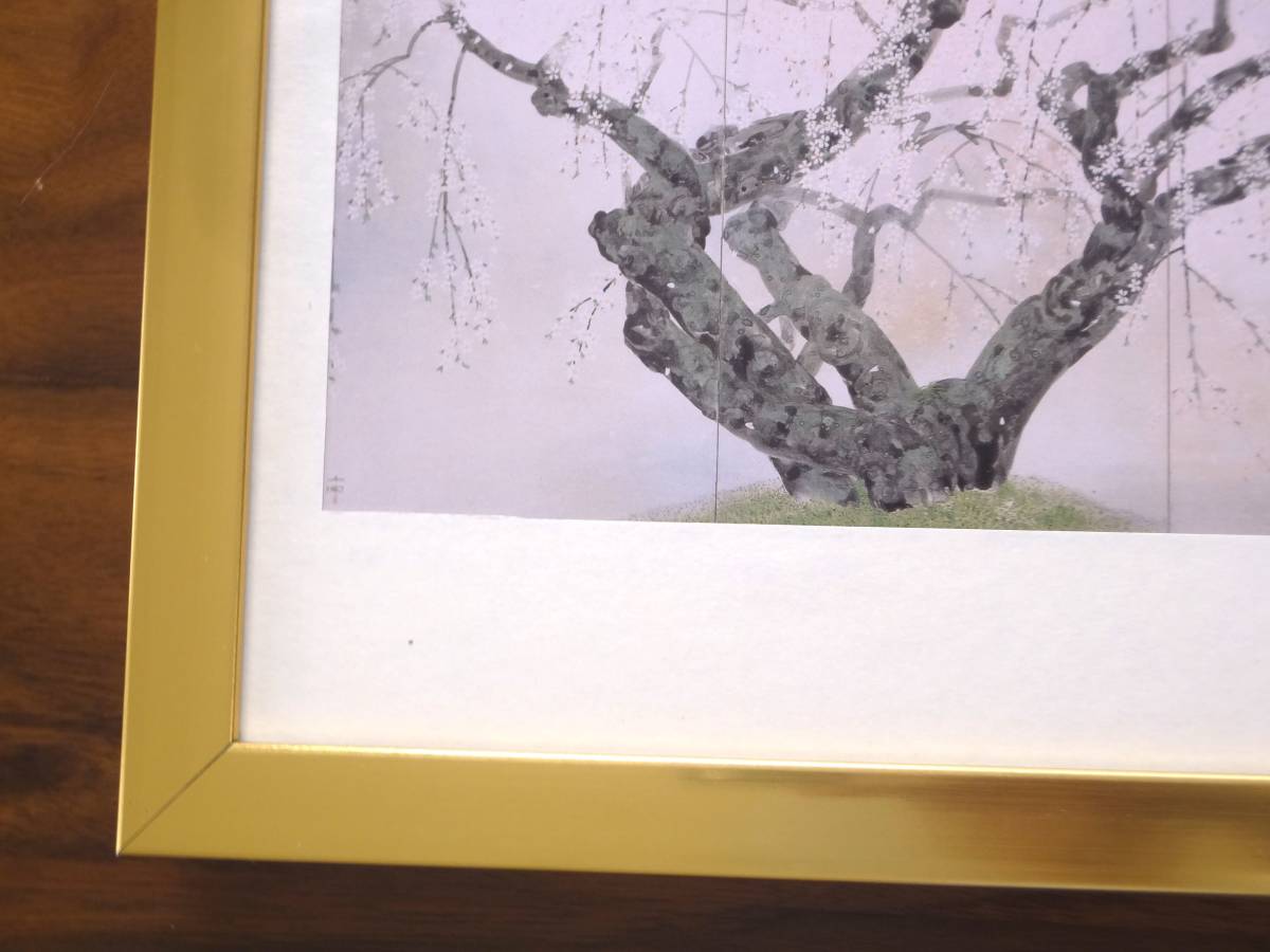 Yahoo!オークション - 人気 中島千波 【夢殿の枝垂桜】画集から新品A4...
