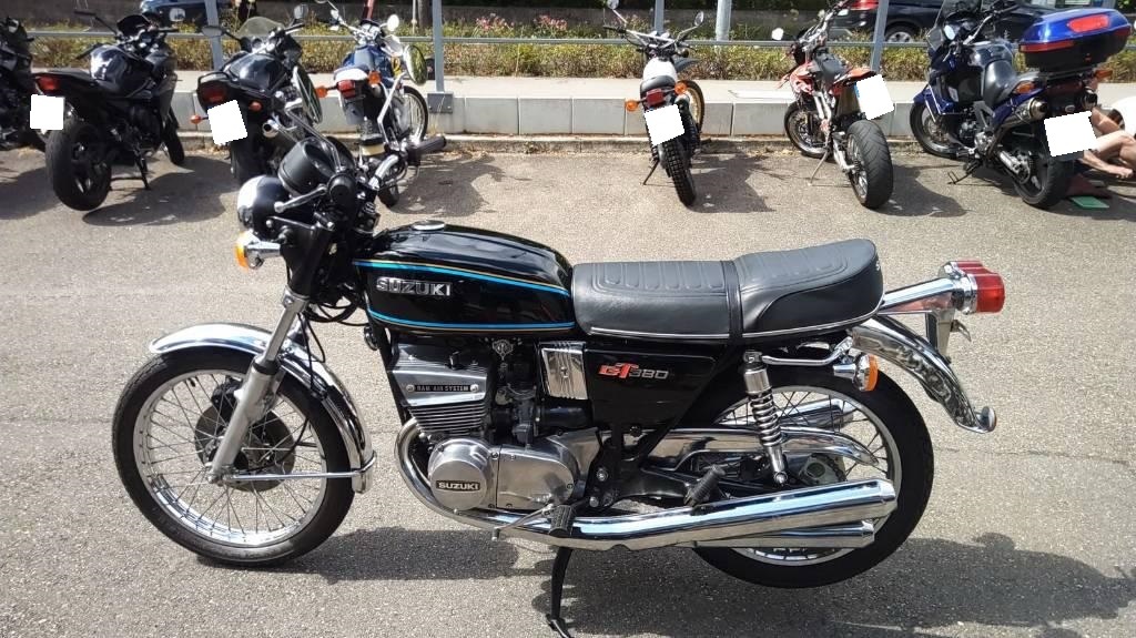 Yahoo!オークション - 1973 スズキ Suzuki GT380 逆車