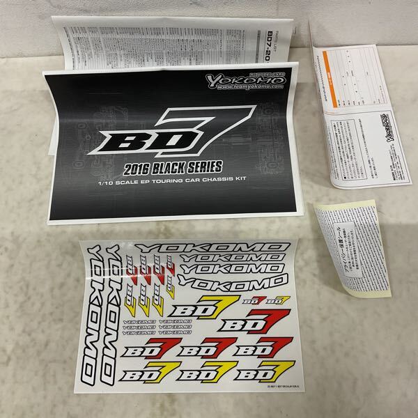 Yahoo!オークション - 1円〜 ヨコモ 1/10 RC ラジコン BD7 2016 ブラッ...