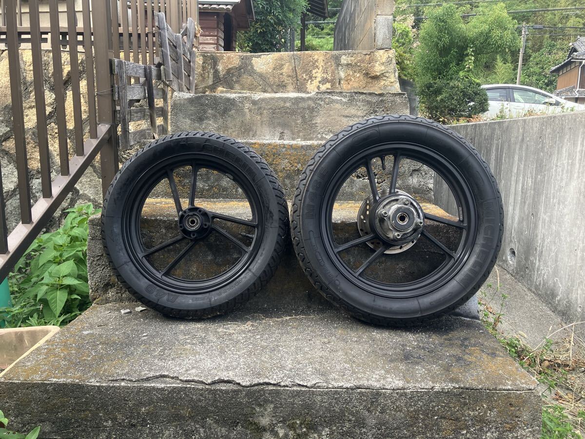 Yahoo!オークション - スズキRG500/400用ホイール前後セット