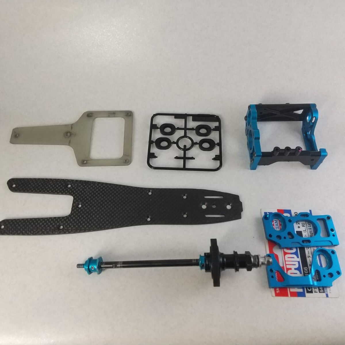 Yahoo!オークション - F103 ボールデフ一式 カーボンシャーシー パーツ...