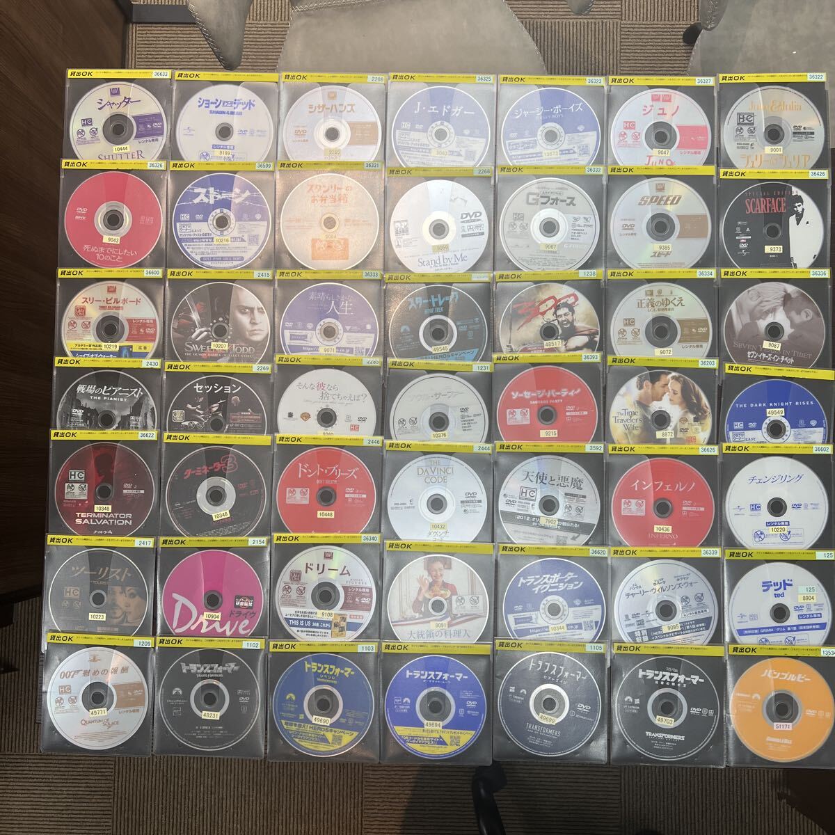 Yahoo!オークション - 中古 レンタル落ち DVD 洋画 49枚 まとめ セット...
