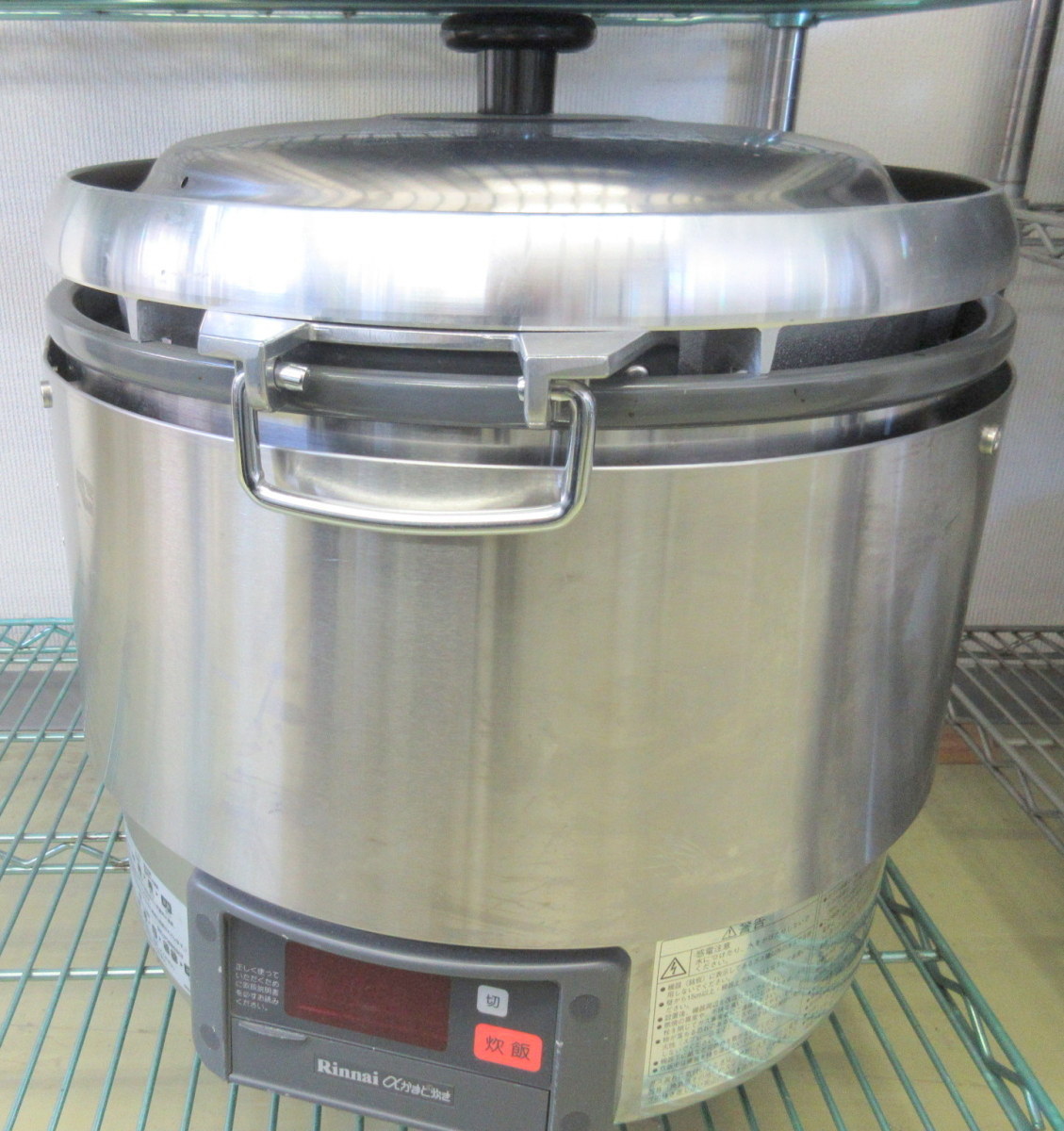 Yahoo!オークション - 中古 リンナイ 炊飯器 RR-30G2-HB 都市ガス 13A...