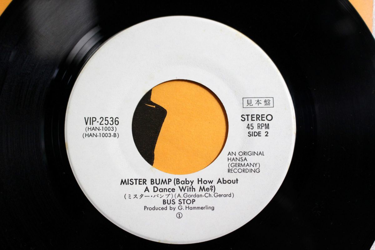Yahoo!オークション - A026/EP/見本盤 バス・ストップ / 恋のマイアミ...