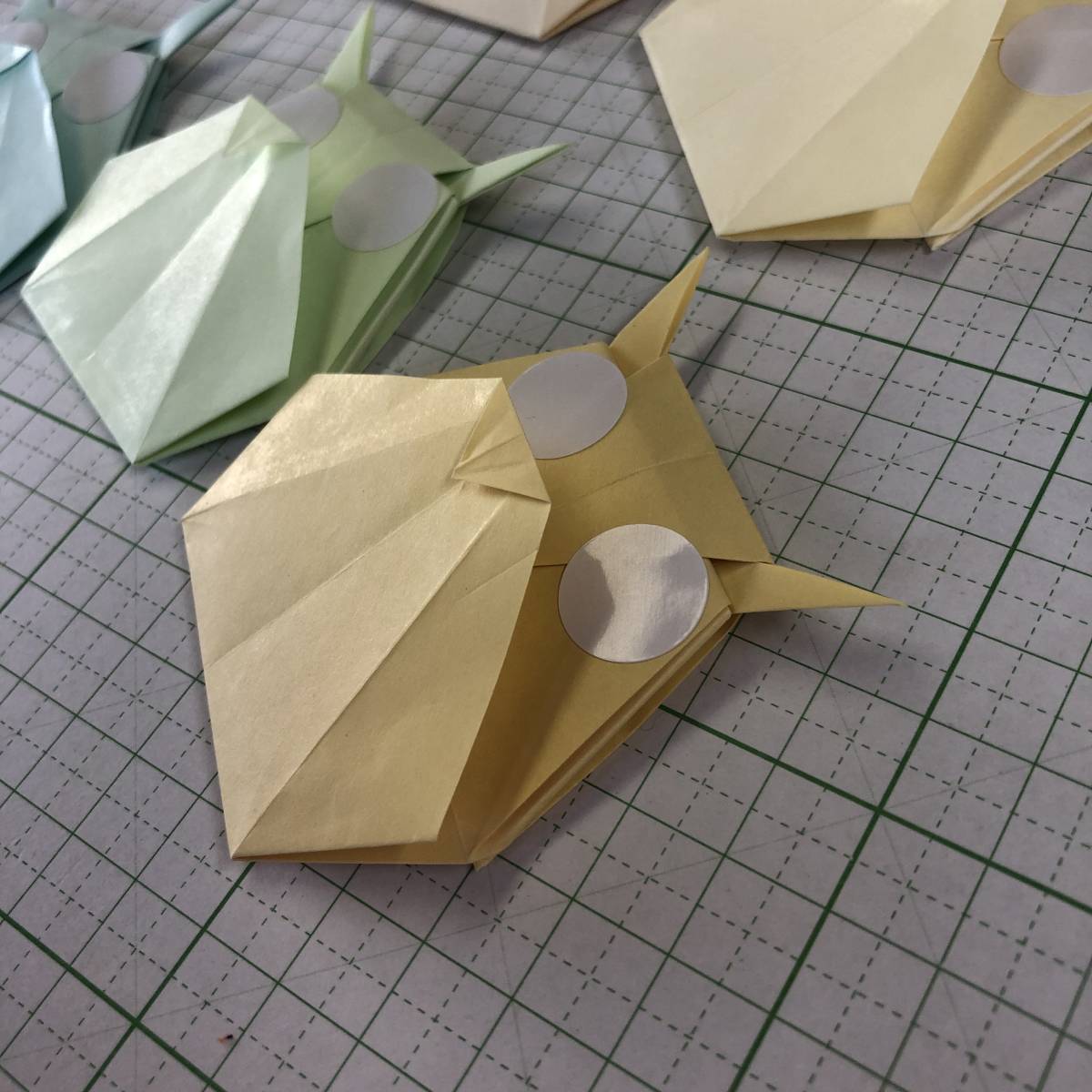 Yahoo!オークション - 折り紙 フクロウ ハンドメイド
