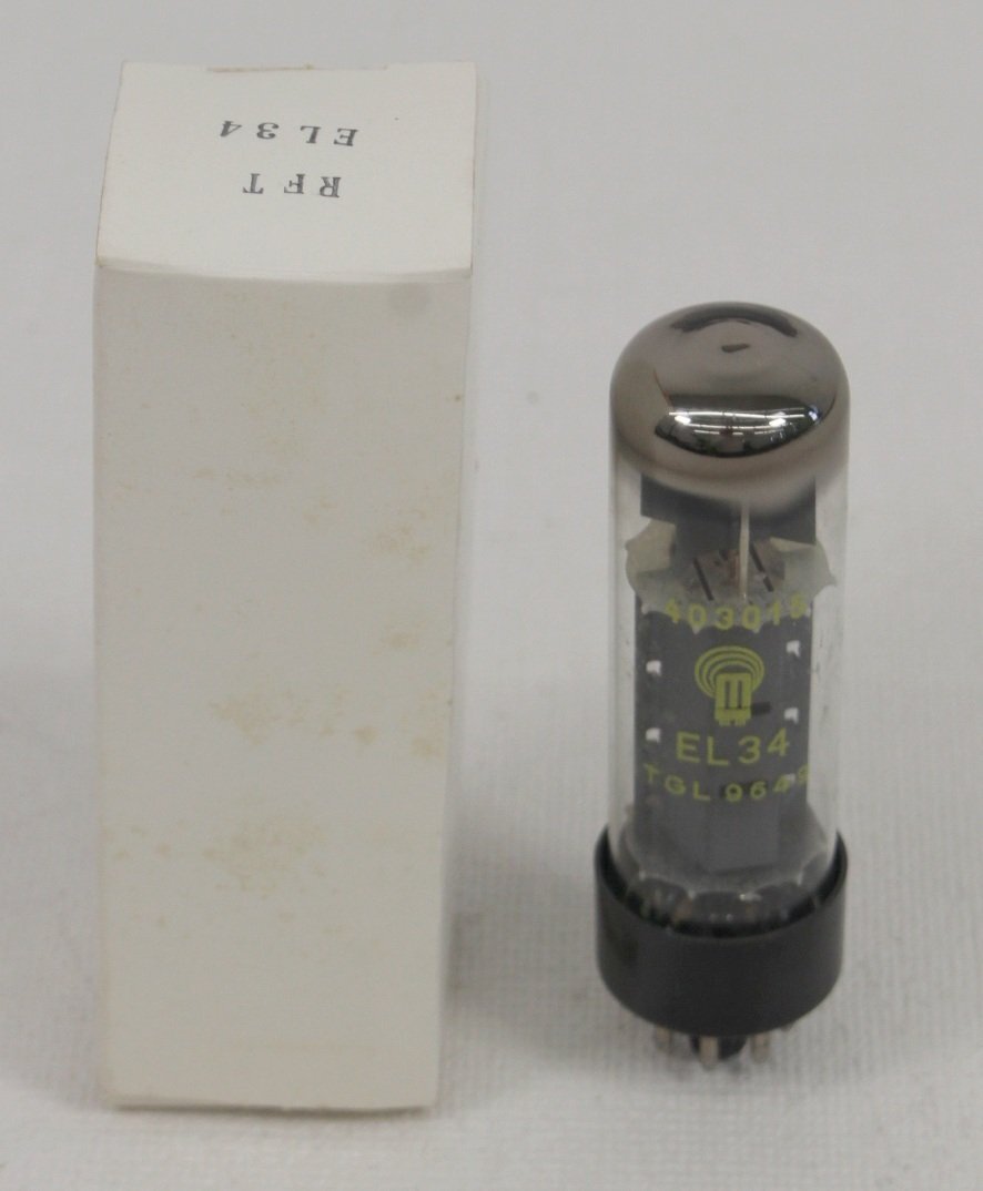 Yahoo!オークション - 現状品 RFT EL34 TGL9649 1本 真空管 (2771799)