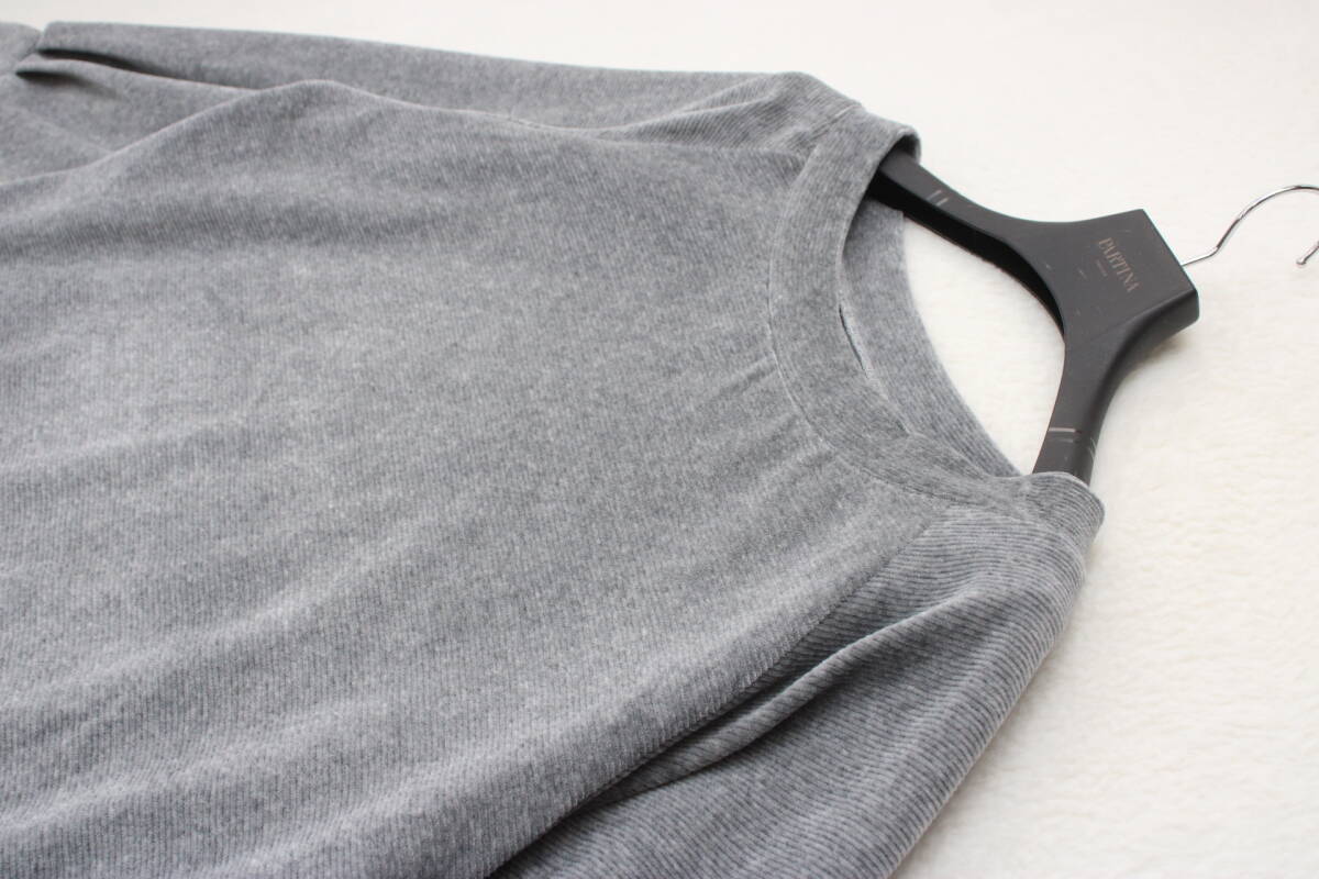 Yahoo!オークション - 5783 新品 カットコーデュロイプルオーバー グレ...