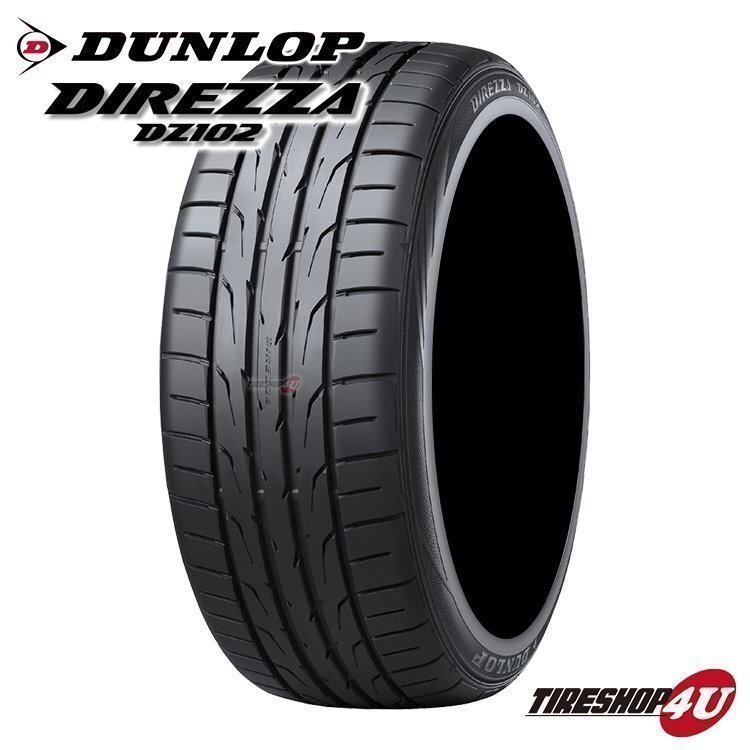 Yahoo!オークション - 2024年製 DUNLOP DIREZZA DZ102 265/35R18 265/3...