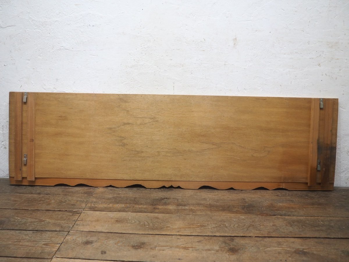 Yahoo!オークション - タW1292 ②【H51cm×W181cm】 重厚な木彫りの彫...